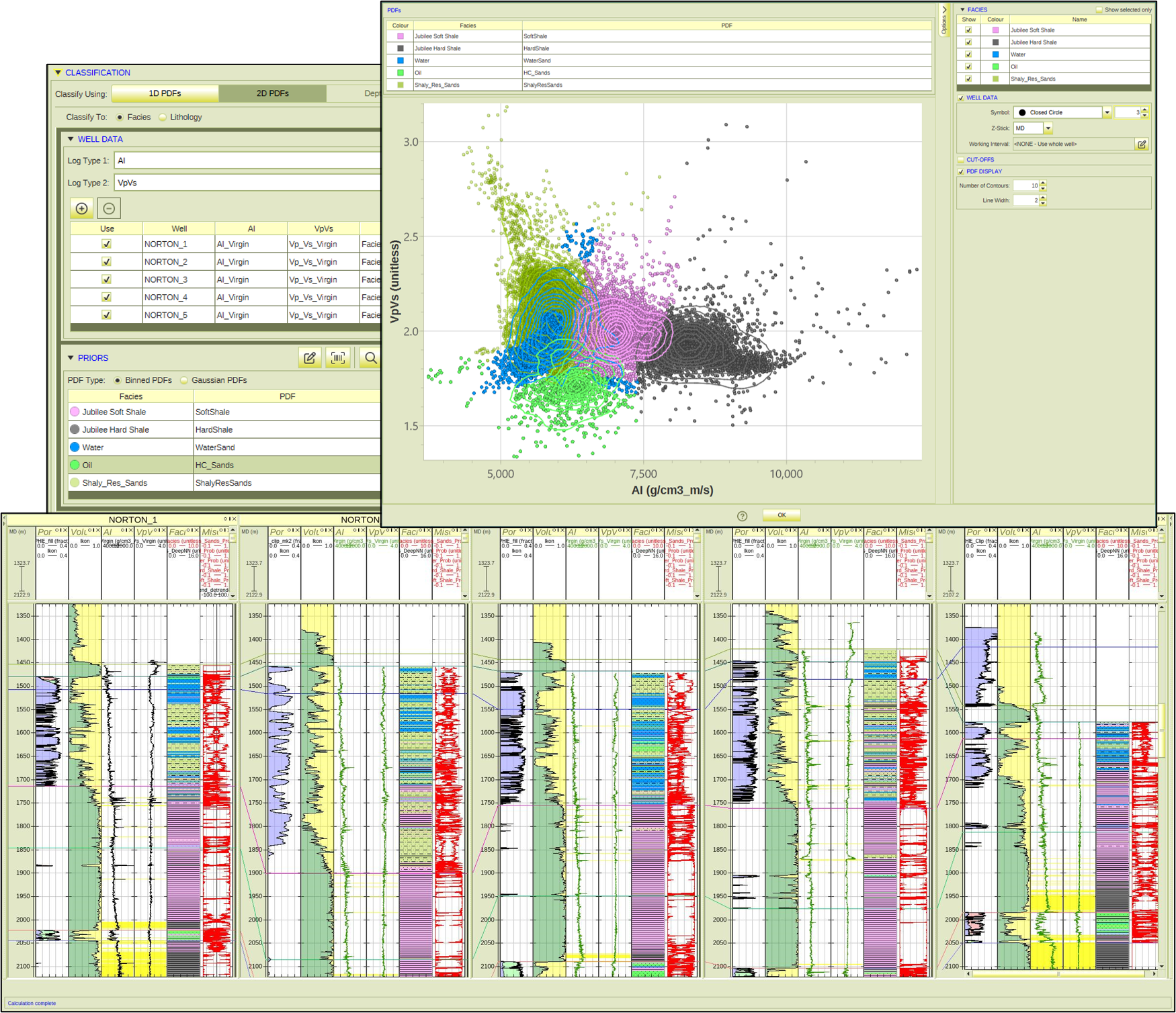 New features in the Rock Physics License in RokDoc 2023.1